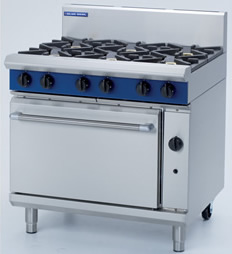 Blue seal gas cooking ranges