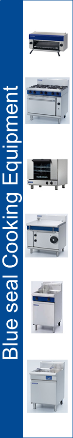 Blue seal gas cooking ranges